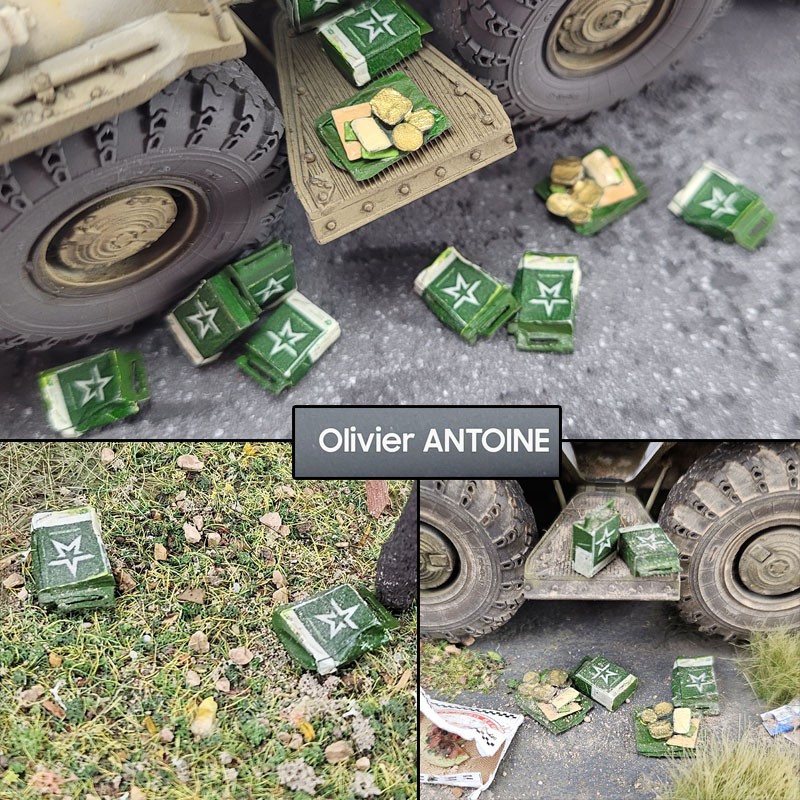 BL35454K - RUSSIAN MODERN MRE - 12 PCS and DECALS