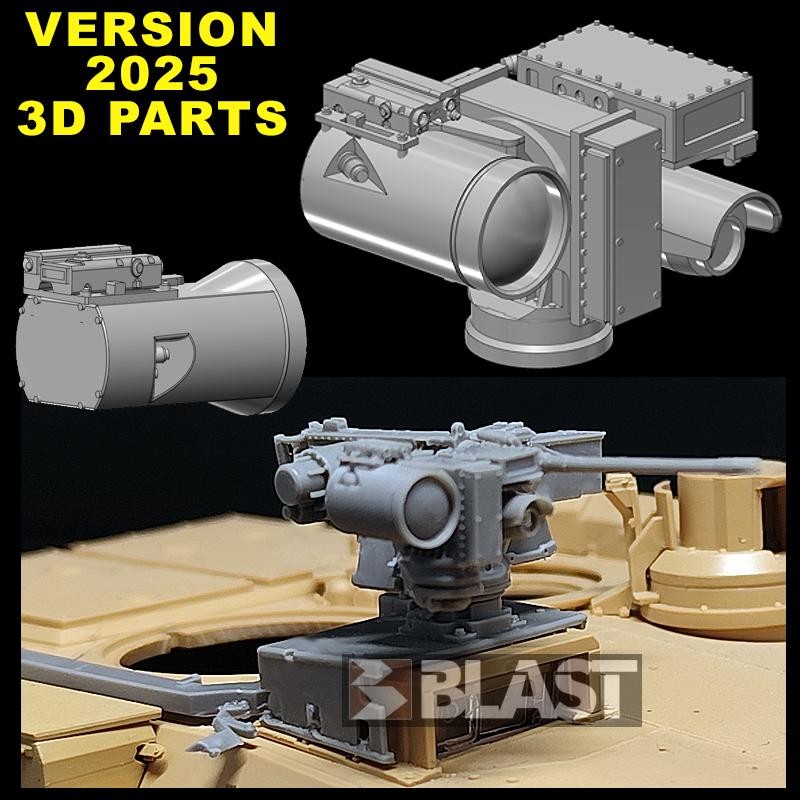 BL35443K - M1 ABRAMS CROW LOW PROFILE - VERSION 2025