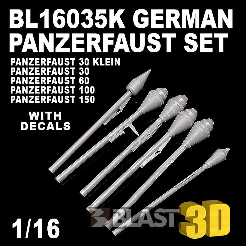 BL16035K GERMAN PANZERFAUST SET