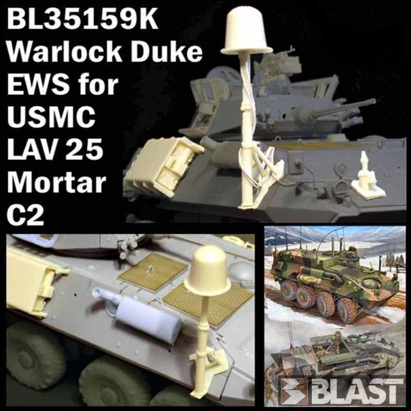 BL35159K US MC WARLOCK DUKE EWS FOR LAV25 MORTAR C2
